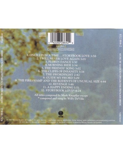 Mark Knopfler - The Princess Bride (CD) Отлична цена | Ozone.bg