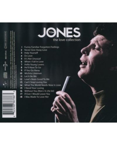 Tom Jones - The Love Collection (CD) Отлична цена | Ozone.bg