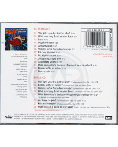 BAP - Comics & Pinups (2 CD) Отлична цена | Ozone.bg