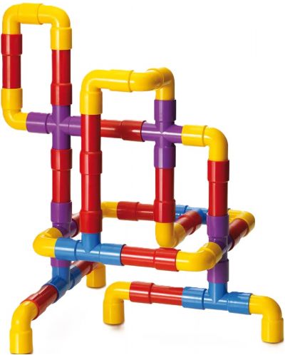 Детски конструктор Quercetti - Tubation, 40 части | Отлична цена | Ozone.bg