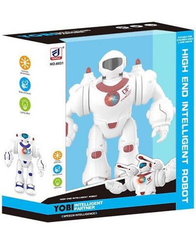Детска играчка Felyx Toys - Робот изстрелващ снаряди Yobi | Отлична ...