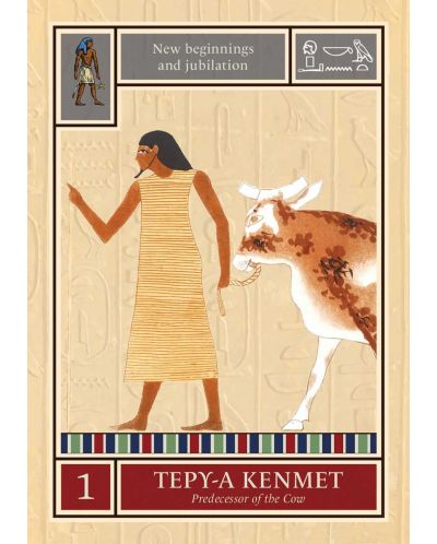 Egyptian Star Oracle (42 Gilded Cards, 144-page Full-color Guidebook ...