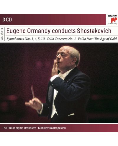 Eugene Ormandy - Conducts Shostakovich (3 CD) Отлична цена | Ozone.bg