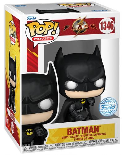 Фигура Funko POP! DC Comics: The Flash - Batman (Special Edition) #1346 ...