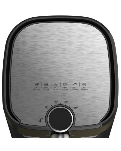 Фритюрник с горещ въздух Tefal - EY501815, 4.2L, черен/сребрист | Ozone.bg