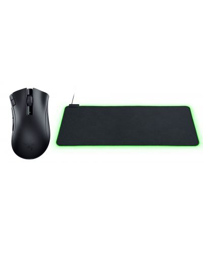 Гейминг комплект мишка и подложка Razer - Deathadder V2 X HyperSpeed ...