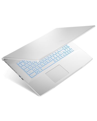Гейминг лаптоп MSI - Sword 17 A12UD, 17.3", FHD, i5, 16GB/512GB, бял ...