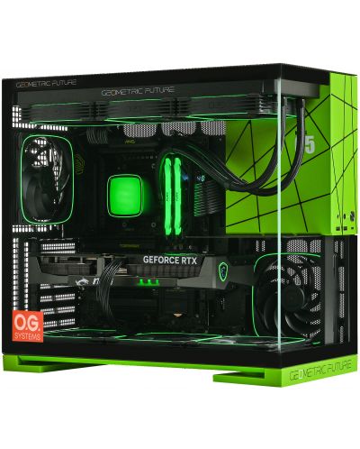 Гейминг компютър OGS M5 Neon Stone IE (AMD) - Ryzen 7 9800X3D, RTX 5080 ...