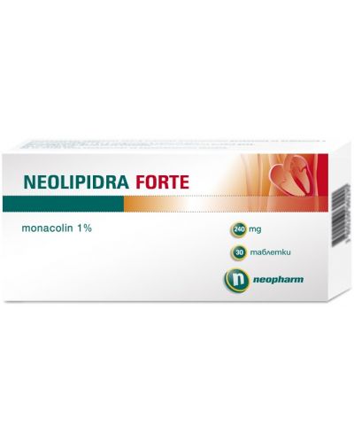 Neolipidra Forte, 240 mg, 30 таблетки, Neopharm | Ozone.bg
