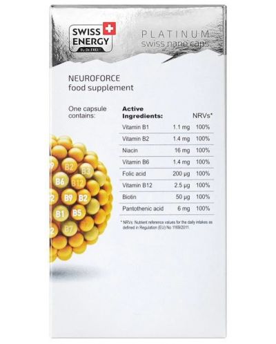 Neuroforce, 30 капсули, Swiss Energy | Ozone.bg