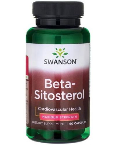 Beta-Sitosterol, 60 капсули, Swanson | Ozone.bg