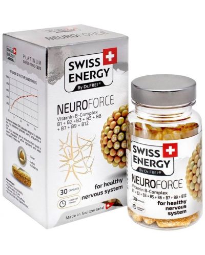 Neuroforce, 30 капсули, Swiss Energy | Ozone.bg