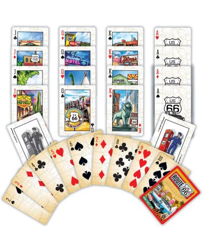 Карти за игра MasterPieces - Route 66 | Ozone.bg