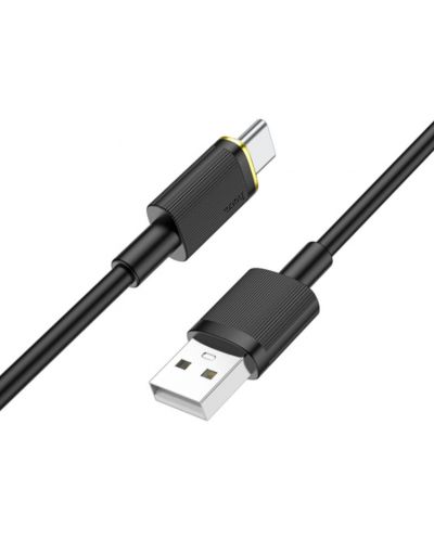Кабел Hoco - U109, USB-A/USB-C, 1.20m, черен | Ozone.bg
