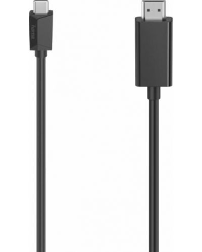 Кабел Hama - 200718 USB-C/HDMI, 1.5m, черен | Ozone.bg