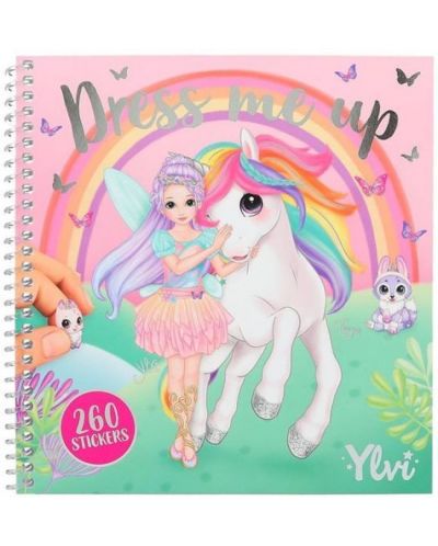 Книжка със стикери Depesche TopModel Ylvi - Облечи ме | Ozone.bg