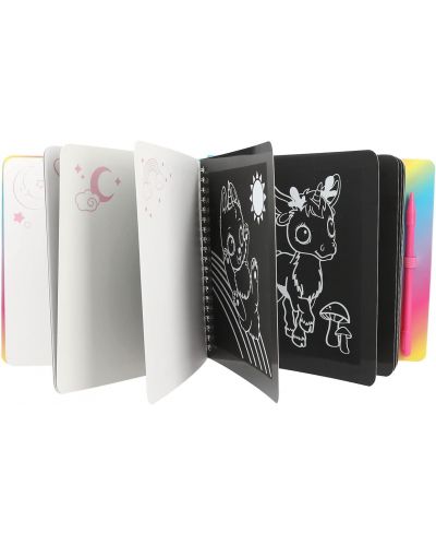 Магическа скреч книжка за оцветяване Depesche Top Model Ylvi | Ozone.bg