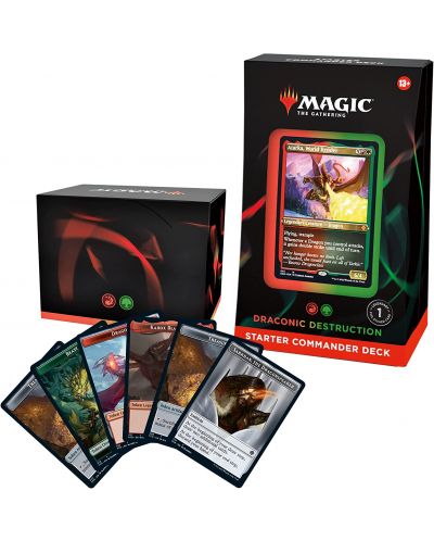 Magic the Gathering: Starter Commander Deck - Draconic Destruction | Ozone.bg