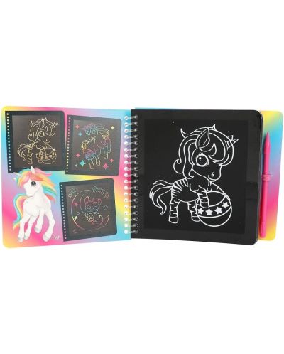 Магическа скреч книжка за оцветяване Depesche Top Model Ylvi | Ozone.bg