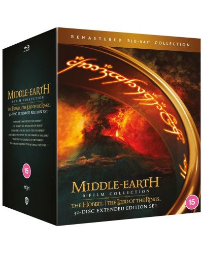 Middle Earth Collection - Hobbit Trilogy + Lord Of The Rings Trilogy ...