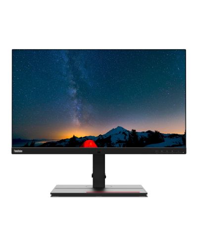 Mонитор Lenovo - ThinkVision E27q-20, 27'', 4K, IPS, черен ТОП цена | Ozone.bg