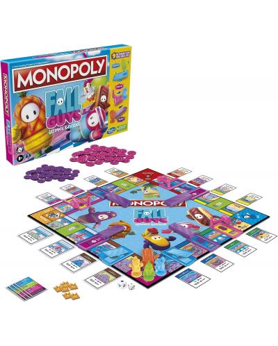 Настолна игра Monopoly Fall Guys (Ultimate Knockout Edition) - Детска ...