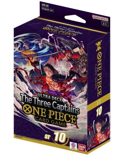 One Piece Card Game: The Three Captains Ultra Deck ST10 | Ozone.bg