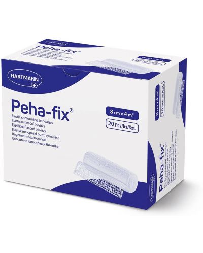 Peha-fix Крепов бинт, 8 cm x 4 m, 20 броя, Hartmann | Ozone.bg