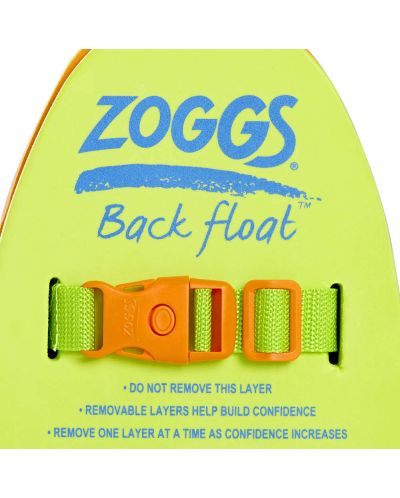 Поддържаща раничка за плуване Zoggs - Back float, 2-6 г, оранжева ...