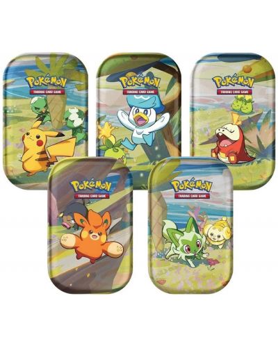 Pokemon TCG: Paldea Friends Mini Tin, асортимент | Ozone.bg