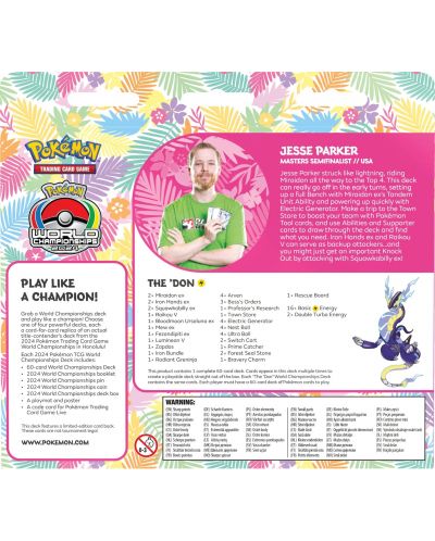 Pokémon TCG: World Championships Decks 2024 - Jesse Parker: The 'Don ...