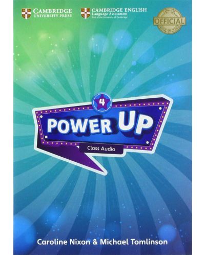 Power Up Level 4 Class Audio CDs (4) | Ozone.bg