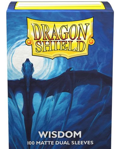 Протектори за карти Dragon Shield Dual Wisdom Sleeves - Matte (100 бр ...
