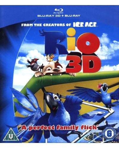 rio 3d blu ray