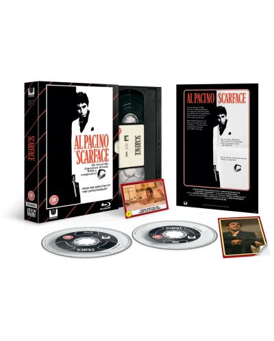 Scarface (1983), Limited Edition VHS Collection (Blu-Ray + DVD) | 1983 ...