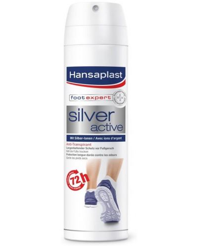 Silver Active Спрей за крака със сребро, 150 ml, Hansaplast | Ozone.bg
