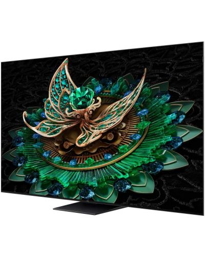 Смарт телевизор TCL - 55C765, 55'', QD-Mini LED, 4K, 144Hz, черен ТОП ...