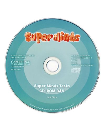 Super Minds Levels 3 and 4 Tests CD-ROM | Ozone.bg