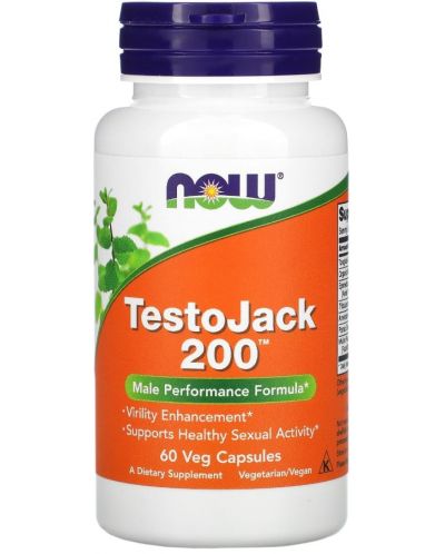 TestoJack 200, 60 капсули, Now | Ozone.bg