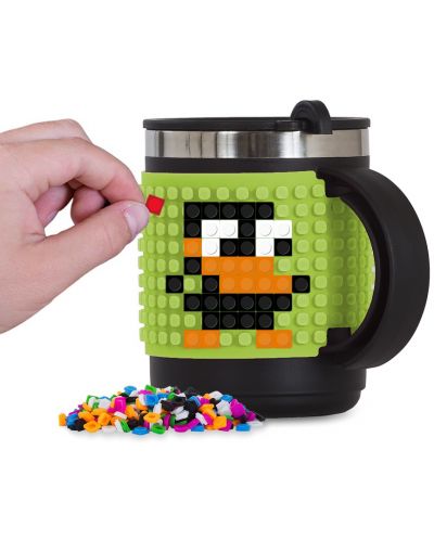 Термочаша Pixie Crew - Neon yellow, 400 ml | Ozone.bg