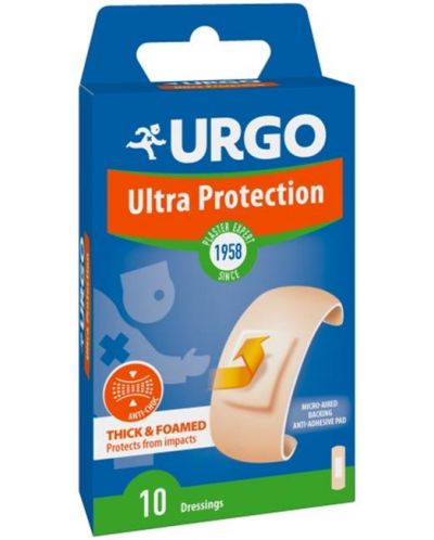 Ultra Protection Ултрапредпазващи пластири, 10 броя, Urgo | Ozone.bg