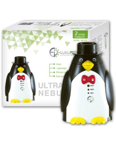 Ултразвуков инхалатор Еврофарма - Пингвин | Добра цена | Ozone.bg