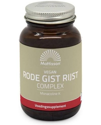 Vegan Red Yeast Rice Complex, 90 капсули, Mattisson Healthstyle | Ozone.bg