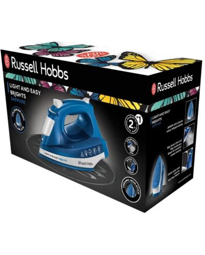 Ютия Russell Hobbs - 24830-56, 2400W, 90g/min, синя/бяла | Ozone.bg
