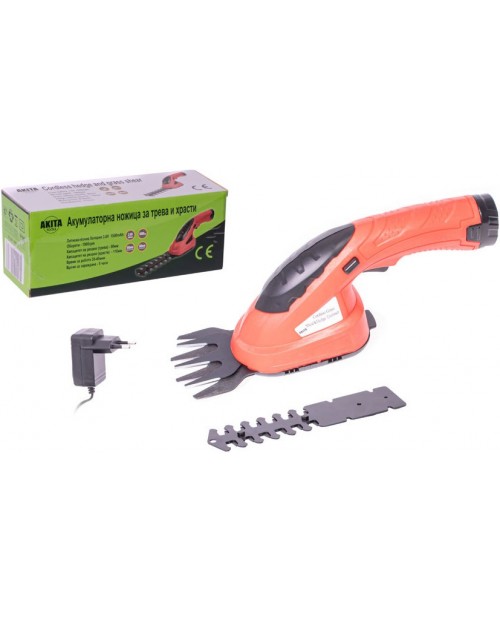 Акумулаторна ножица за трева и храсти SandK tools - Akita, 3.60 V, 1.50 ...