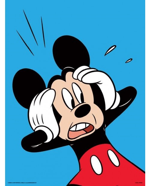 Арт принт Pyramid Disney: Mickey Mouse - Shocked | Ozone.bg