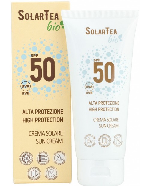 Solar Tea Био слънцезащитен крем, SPF 50, 100 ml | Ozone.bg
