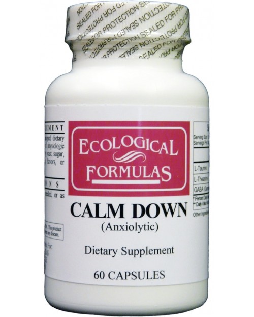 Calm Down, 60 капсули, Ecological Formulas | Ozone.bg