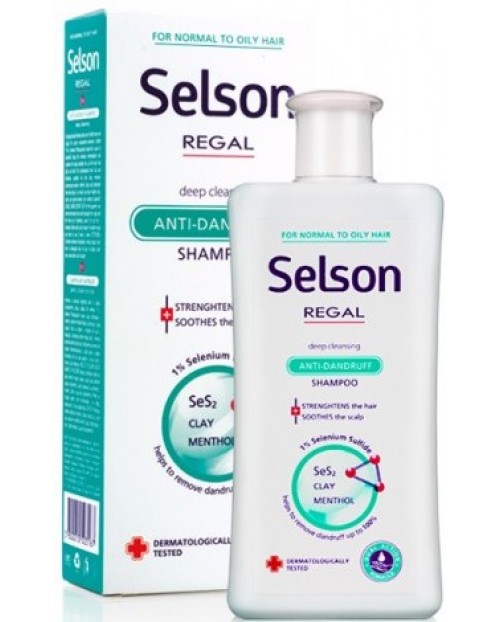 Regal Selson Дълбоко почистващ шампоан против пърхот, 200 ml | Ozone.bg
