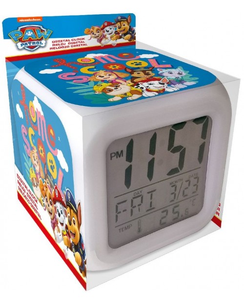 Дигитален будилник с аларма Kids Euroswan - Paw Patrol | Ozone.bg